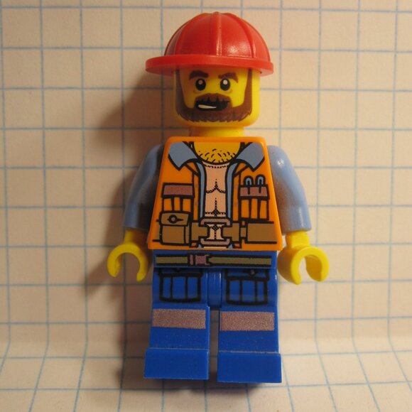 Lego | Toys | Lego Minifigure Tlm47 The Lego Movie Frank The Foreman ...